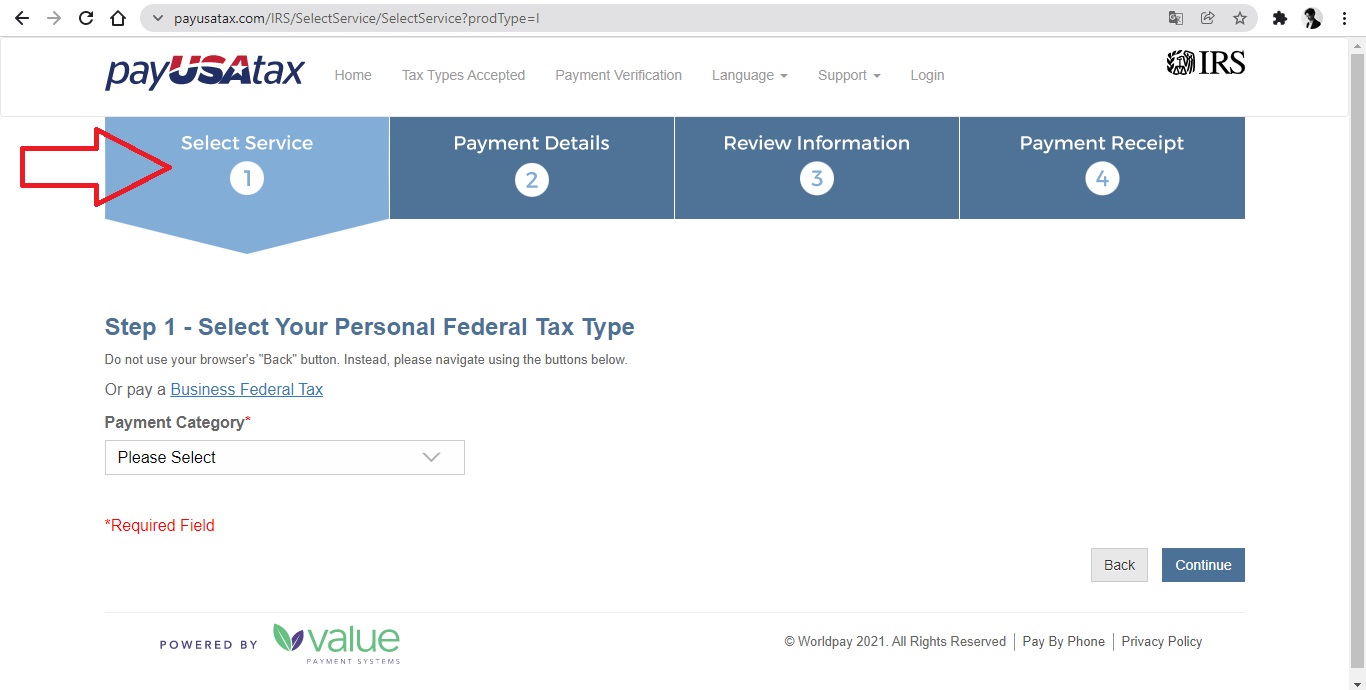 Paso a paso, cómo pagar los impuestos del IRS con tarjeta de débito o ...