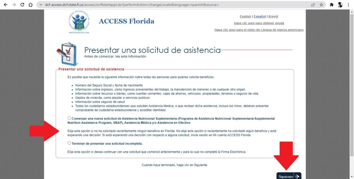 Cómo solicitar SNAP en Florida - Solo Dinero