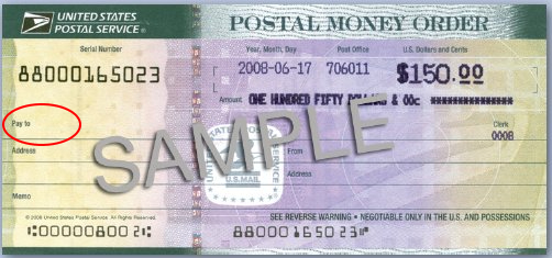 Cómo llenar un money order - Solo Dinero